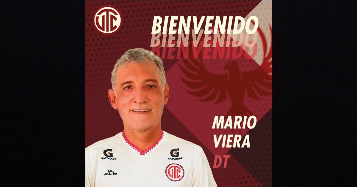 Mario Viera fue oficializado en UTC | Ovación Corporación Deportiva