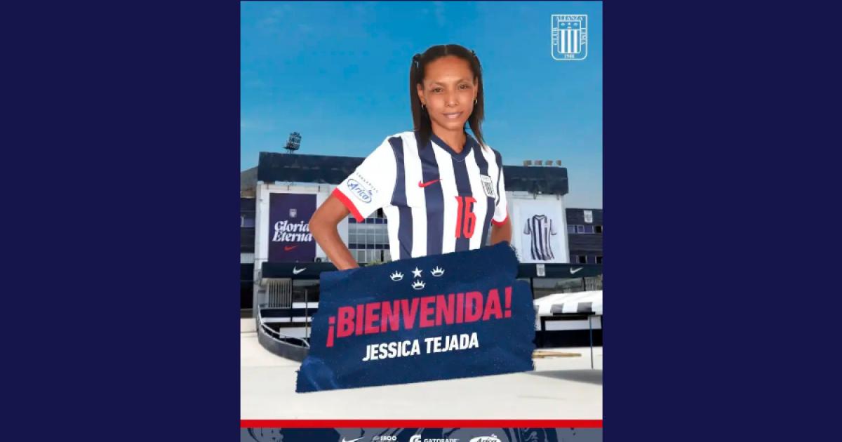 Jessica Tejada es presentada como nueva jugadora de Alianza Lima ...