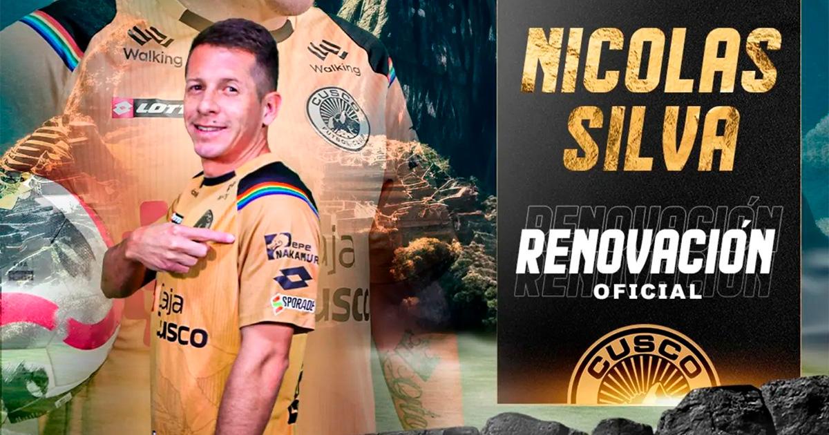 Nicolás Silva renovó su vínculo con Cusco FC para el 2025 | Ovación ...