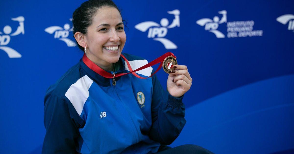 Maria Luisa Doig conquistó el título en la modalidad Espada Femenina ...
