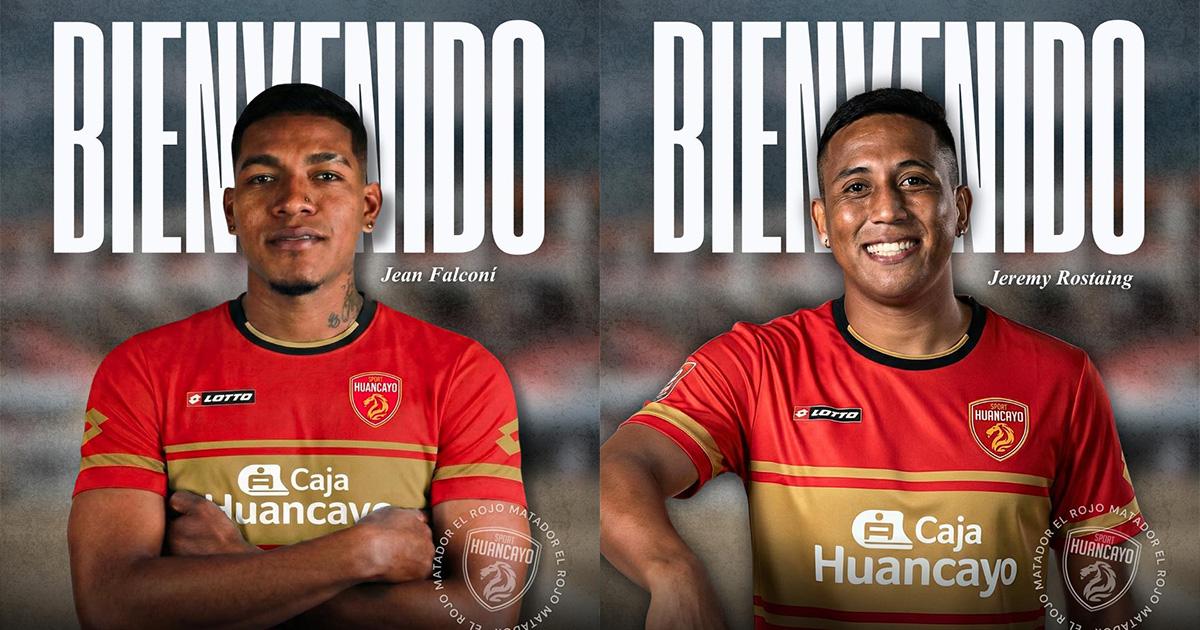 Jean Falconí y Jeremy Rostaing son nuevos refuerzos de Sport Huancayo ...