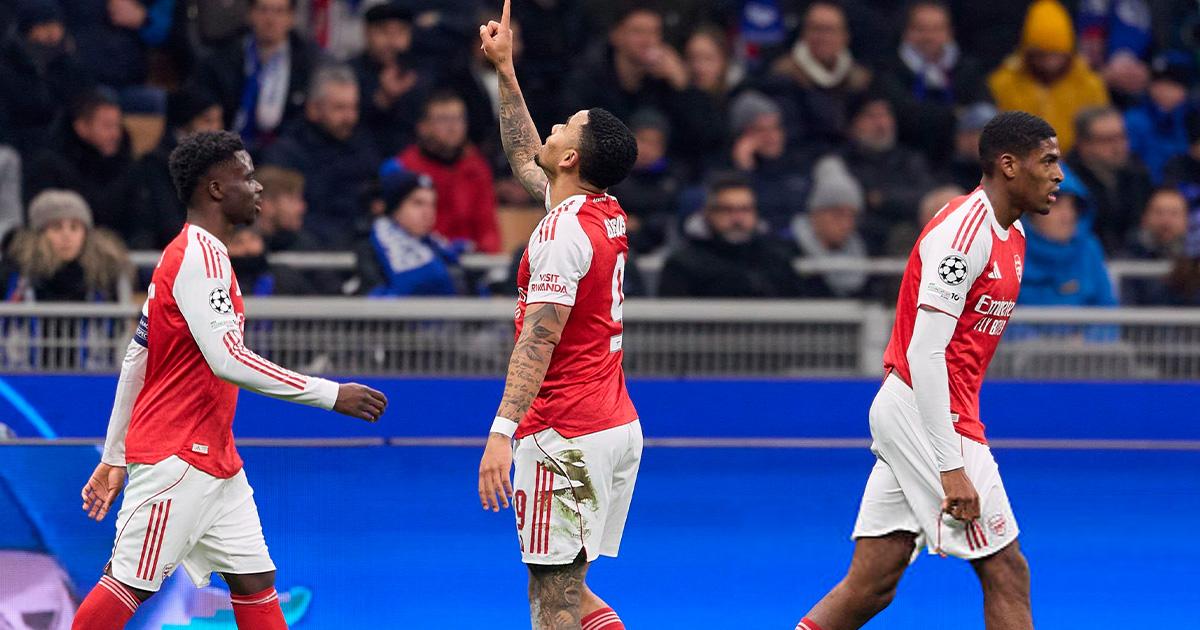 (FOTOS) Arsenal venció a Inter Milan y sigue con puntaje perfecto en ...